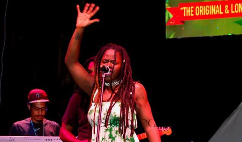 Taking you higher at the Stepping High Ganja Festival in Jamaica