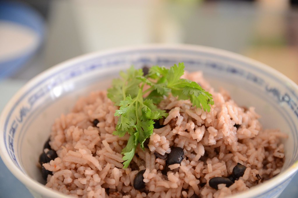 Why are Jamaicans in love with rice and peas?